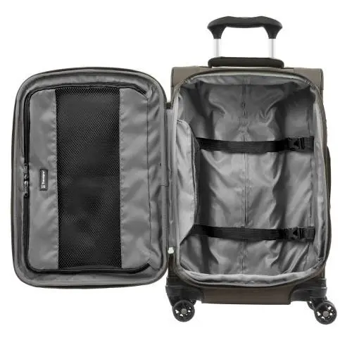 TRAVELPRO Tourlite Softside Expandable 21" Carry On Spinner Luggage - Espresso
