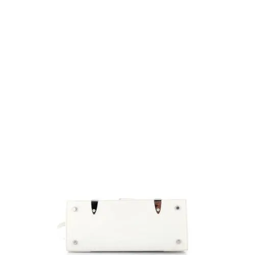 Goyard Saigon Top Handle Bag Coated Canvas With Leather Pm