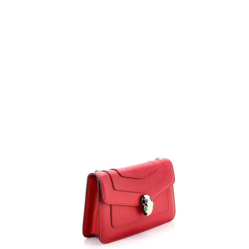 BVLGARI Serpenti Forever Shoulder Bag Leather Small