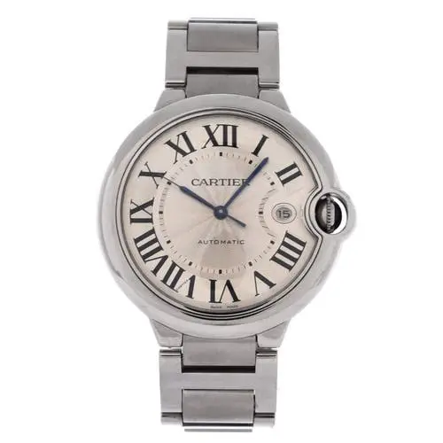 CARTIER Ballon Bleu De Automatic Watch Stainless Steel 42