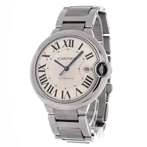 CARTIER Ballon Bleu De Automatic Watch Stainless Steel 42