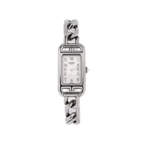 Hermès Nantucket Quartz Watch Stainless Steel 17