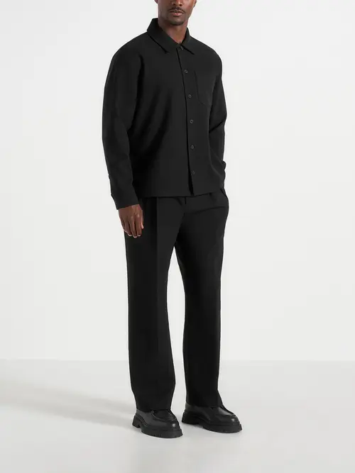 Manière De Voir Valentin Overshirt - Black