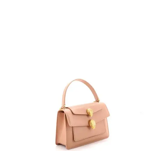 BVLGARI Alexander Wang Serpenti Forever Top Handle Shoulder Bag Leather Small