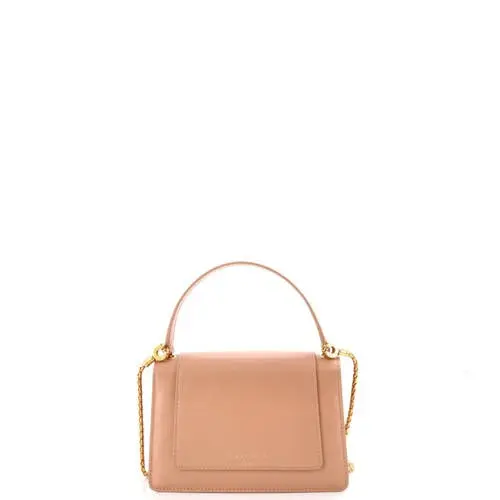 BVLGARI Alexander Wang Serpenti Forever Top Handle Shoulder Bag Leather Small