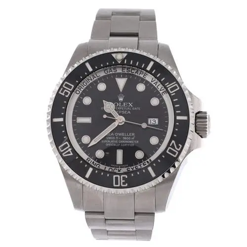 ROLEX Oyster Perpetual Deepsea Sea-dweller Automatic Watch Stainless Steel And Cerachrom 44 - Metallic Silver