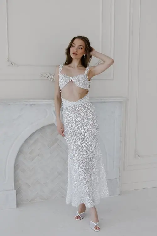 UNTAMED PETALS Remy Maxi Dress