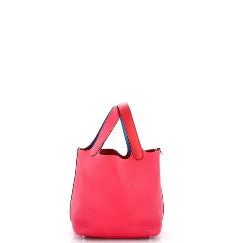 Hermès Picotin Lock Bag Tricolor Clemence Pm