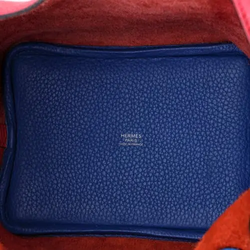 Hermès Picotin Lock Bag Tricolor Clemence Pm