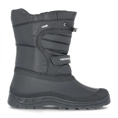 TRESPASS Gender Inclusive Dodo Pull On Winter Snow Boots