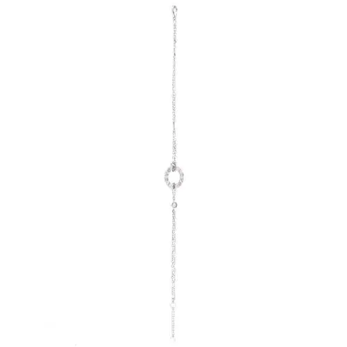 CARTIER 2 Diamonds Love Bracelet 18k White Gold With Diamonds