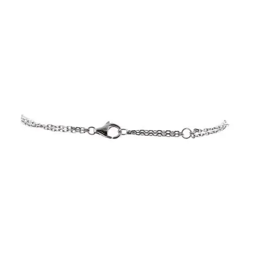 CARTIER 2 Diamonds Love Bracelet 18k White Gold With Diamonds