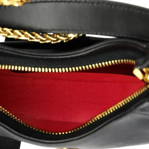 BVLGARI Serpenti Ellipse Crossbody Bag Leather Mini