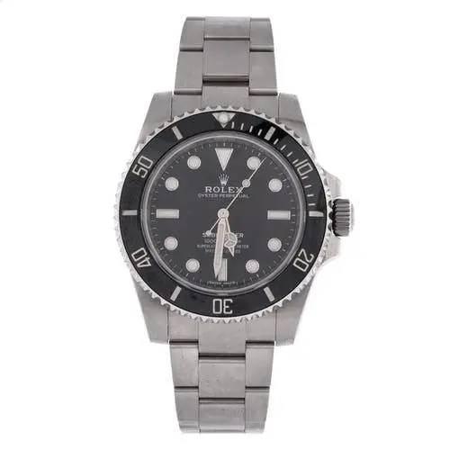 ROLEX Oyster Perpetual Submariner Automatic Watch Stainless Steel And Cerachrom 41 - Metallic Silver