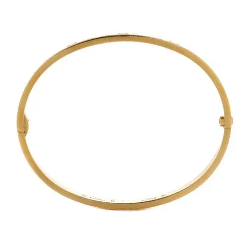 CARTIER Love Bracelet 18k Yellow Gold Small