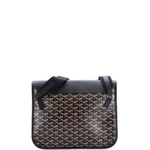 Goyard Coursier Messenger Bag Coated Canvas And Leather