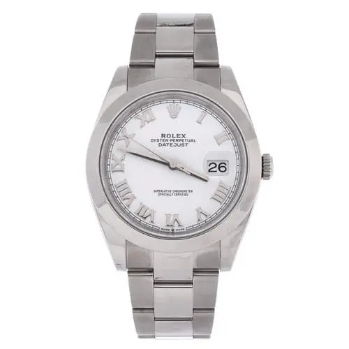 ROLEX Oyster Perpetual Datejust Automatic Watch Stainless Steel 41
