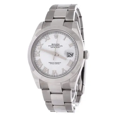 ROLEX Oyster Perpetual Datejust Automatic Watch Stainless Steel 41