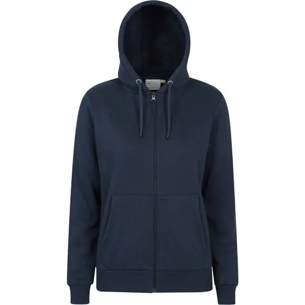 Mountain Warehouse Dalton Fleece Lined Full Zip Hoodie - Navy