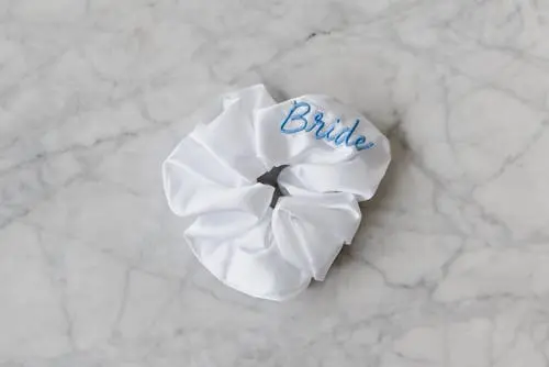 UNTAMED PETALS Bride Scrunchie