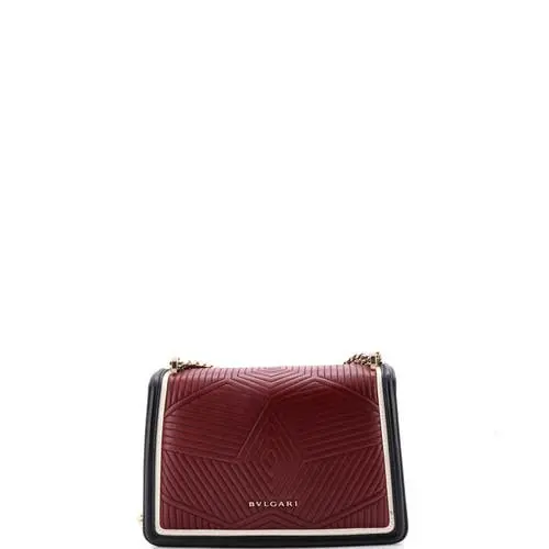BVLGARI Serpenti Forever Shoulder Bag Quilted Leather Small