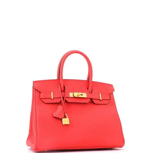 Hermès Birkin Handbag Epsom With Gold Hardware 30