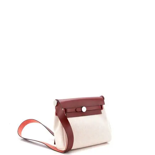 Hermès Herbag Zip Toile And Leather 20