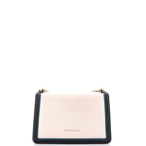 BVLGARI Serpenti Forever Shoulder Bag Quilted Leather