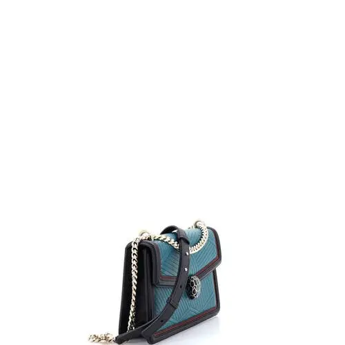 BVLGARI Serpenti Forever Shoulder Bag Quilted Leather Small