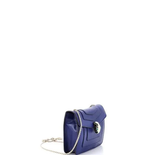 BVLGARI Serpenti Forever Square Shoulder Bag Leather Small