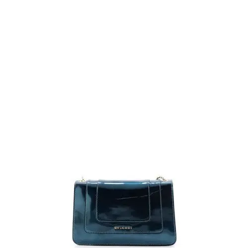BVLGARI Serpenti Forever Shoulder Bag Patent Small