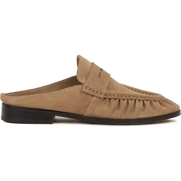 BOBBIES Uma Mule Loafers - Antelope