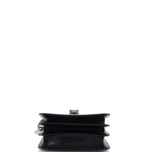 BVLGARI Serpenti Forever Top Handle Bag Leather Small