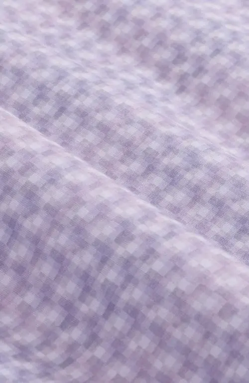 Bugatchi Miles Ooohcotton® Grid Short Sleeve Button-up Shirt