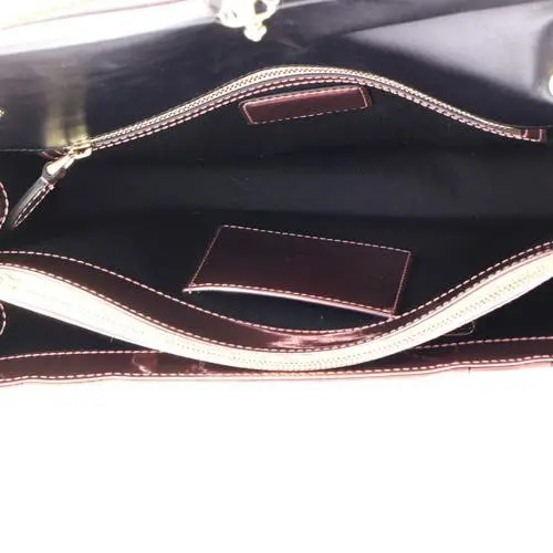 BVLGARI Serpenti Forever Shoulder Bag Metallic Leather Medium