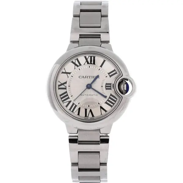 CARTIER Ballon Bleu De Automatic Watch Stainless Steel 33