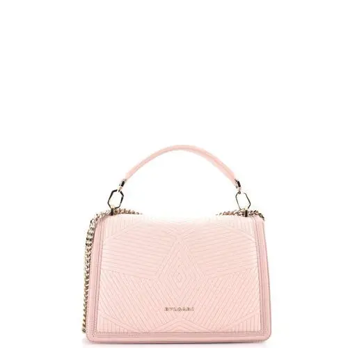 BVLGARI Serpenti Forever Shoulder Bag Quilted Leather Medium