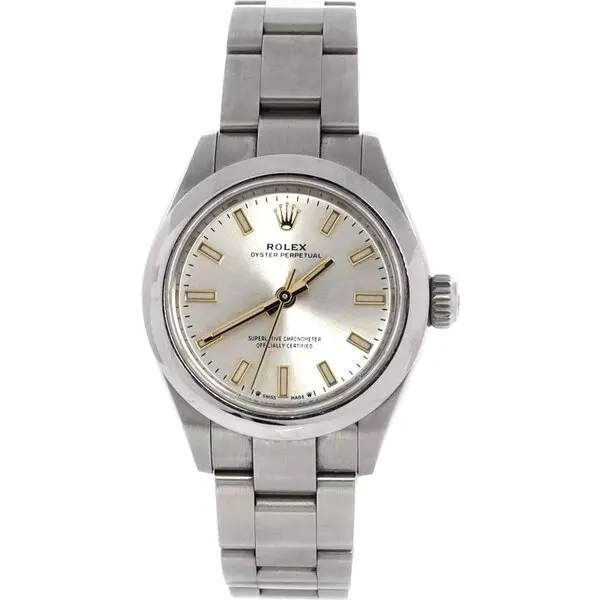 ROLEX Oyster Perpetual Automatic Watch Stainless Steel 28
