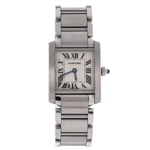 CARTIER Tank Francaise Quartz Watch Stainless Steel 20 - Metallic Silver