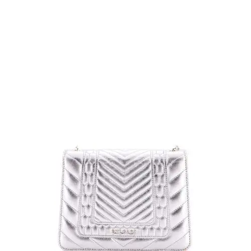 BVLGARI Serpenti Forever Square Shoulder Bag Quilted Leather Small