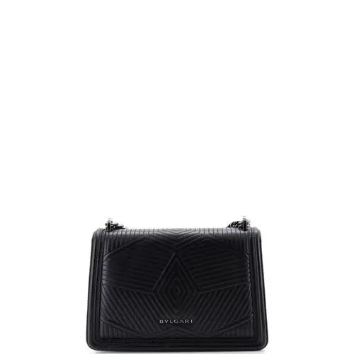 BVLGARI Serpenti Forever Shoulder Bag Quilted Leather Small