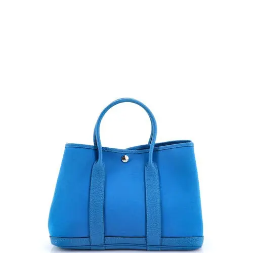 Hermès Garden Party Tote Toile And Leather 30