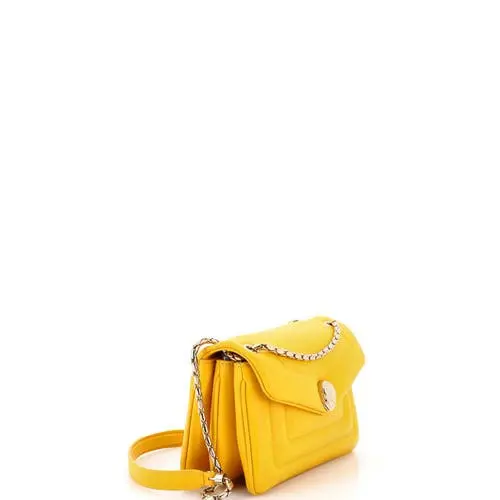 BVLGARI Serpenti Reverse Shoulder Bag Leather
