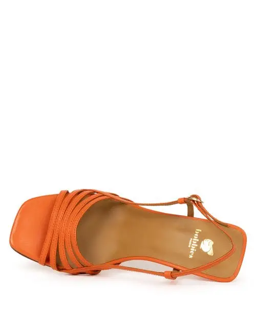 BOBBIES Ve Heeled Sandals - Sunrise
