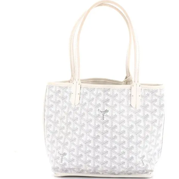 Goyard Anjou Reversible Tote Coated Canvas Mini