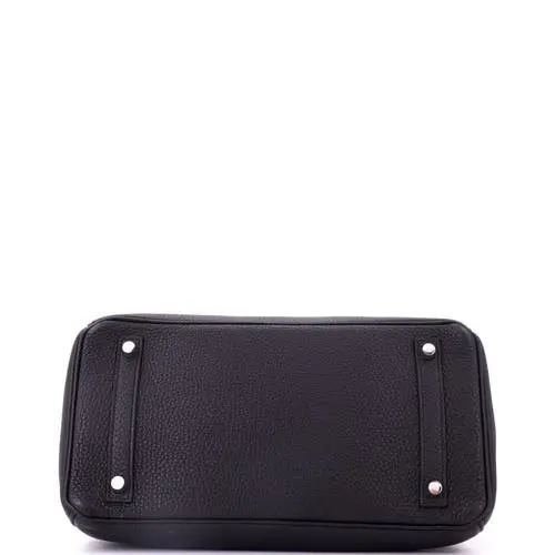 Hermès Birkin Handbag Togo With Palladium Hardware 30 - Black