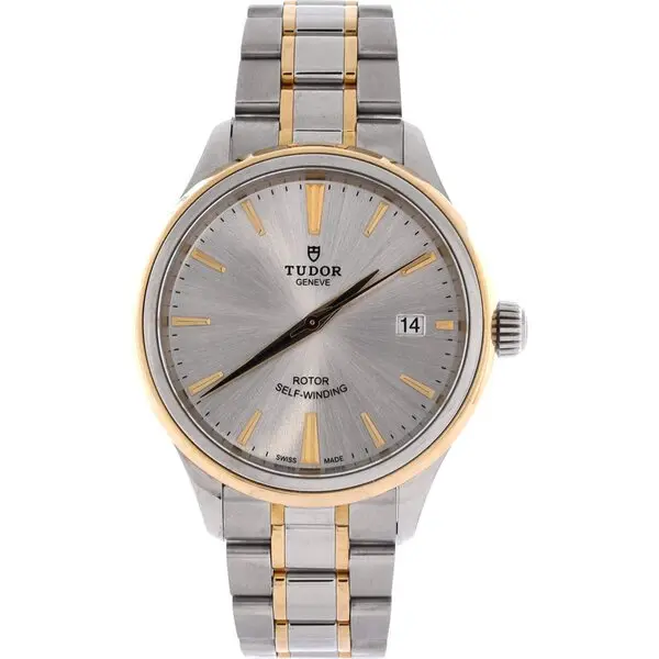 TUDOR Style Automatic Watch Stainless Steel And Yellow Gold 38