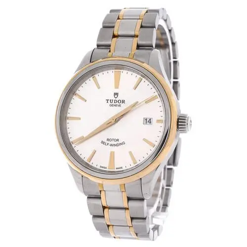 TUDOR Style Automatic Watch Stainless Steel And Yellow Gold 38
