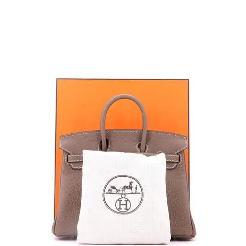 Hermès Birkin Handbag Togo With Palladium Hardware 25