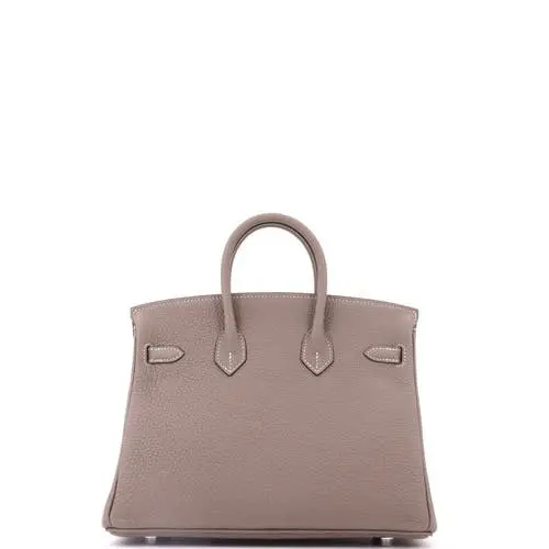 Hermès Birkin Handbag Togo With Palladium Hardware 25